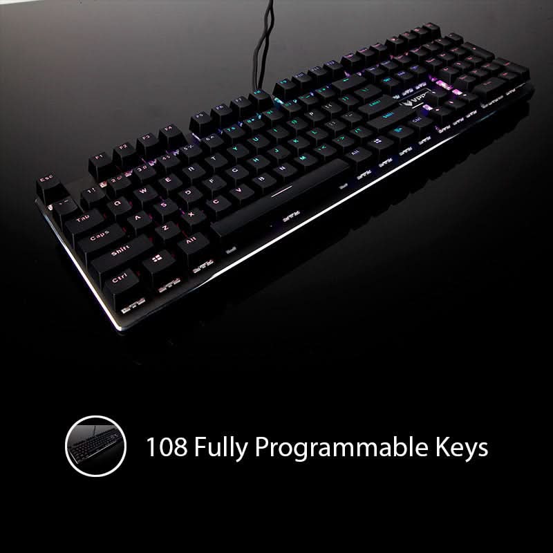 RAPOO V700 RGB MECHANICAL GAMING KEYBOARD– Vishal Peripherals