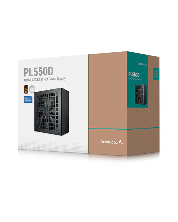 DEEPCOOL PL550D 550 WATT ATX 3.0 80 PLUS BRONZE POWER SUPPLY– Vishal ...