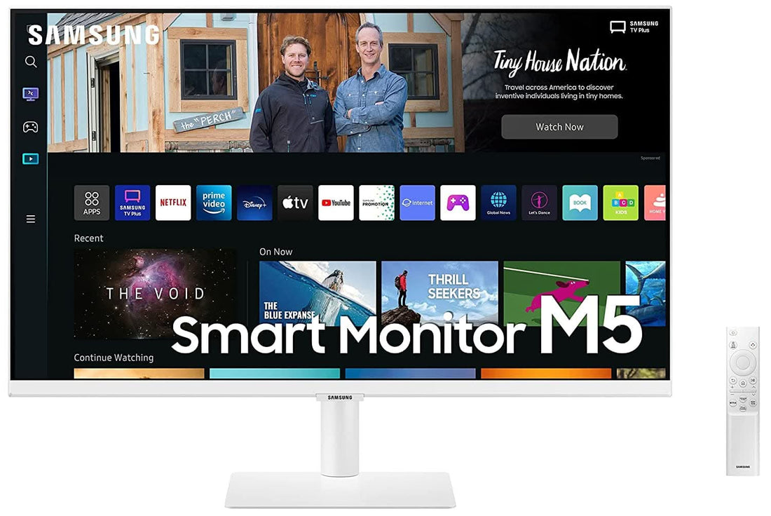 SAMSUNG M5 27 INCH LS27BM501EWXXL FHD SMART MONITOR– Vishal Peripherals