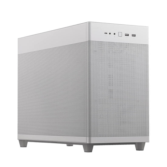 ASUS PRIME AP201 SMALL-TOWER MICRO-ATX CABINET WHITE– Vishal Peripherals