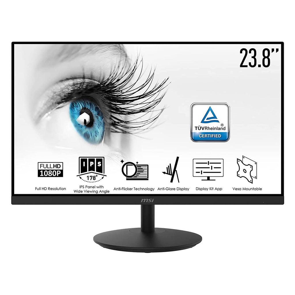 MSI PRO 24 INCH MP242 FHD IPS PROFESSIONAL MONITOR– Vishal Peripherals