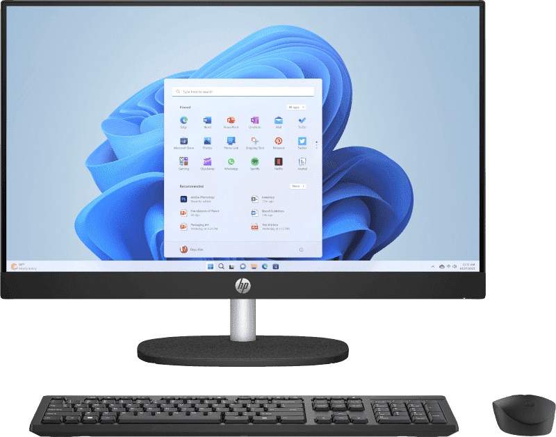 HP AIO 24 13th Gen Intel Core i3-1315U, 8GB, 512GB SSD, Intel UMA Grap