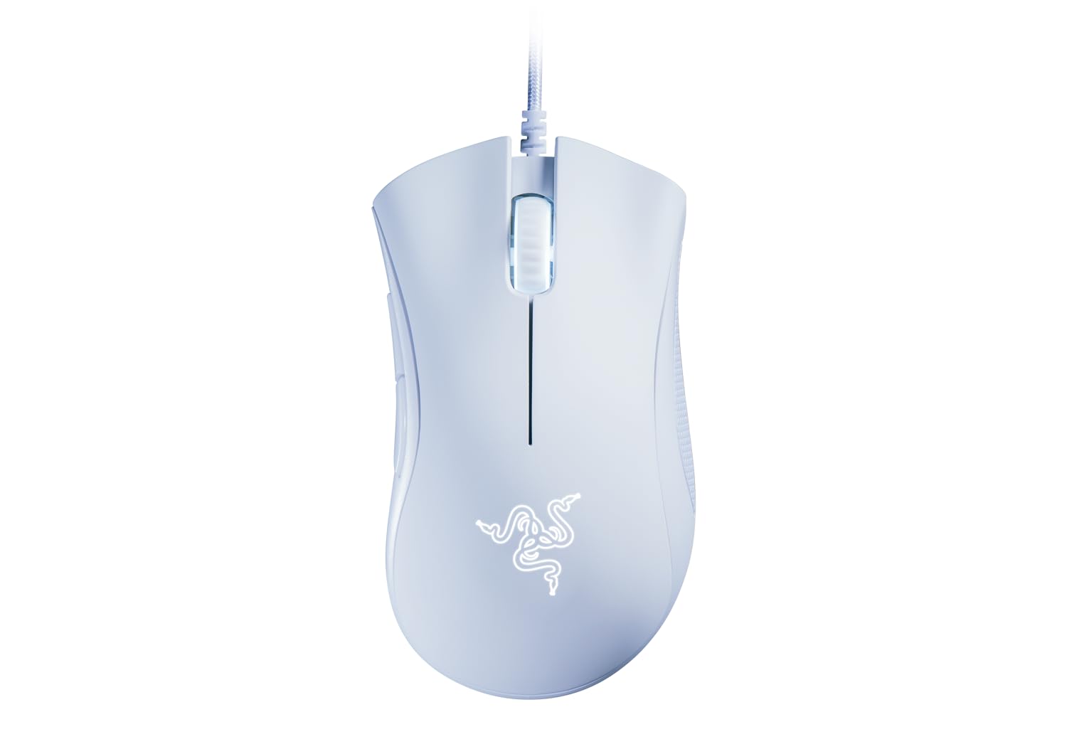 RAZER DEATHADDER ESSENTIAL WHITE EDITION - ERGONOMIC WIRED GAMING MOUS ...