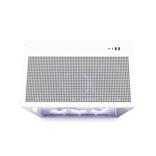 NZXT CHASSIS H SERIES H9 FLOW EDITION ATX MID TOWER CHASSIS ALL WHITE(