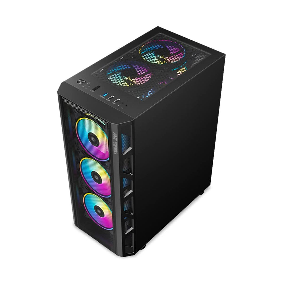 ANT ESPORTS 510 AIR MID-TOWER E-ATX CABINET– Vishal Peripherals