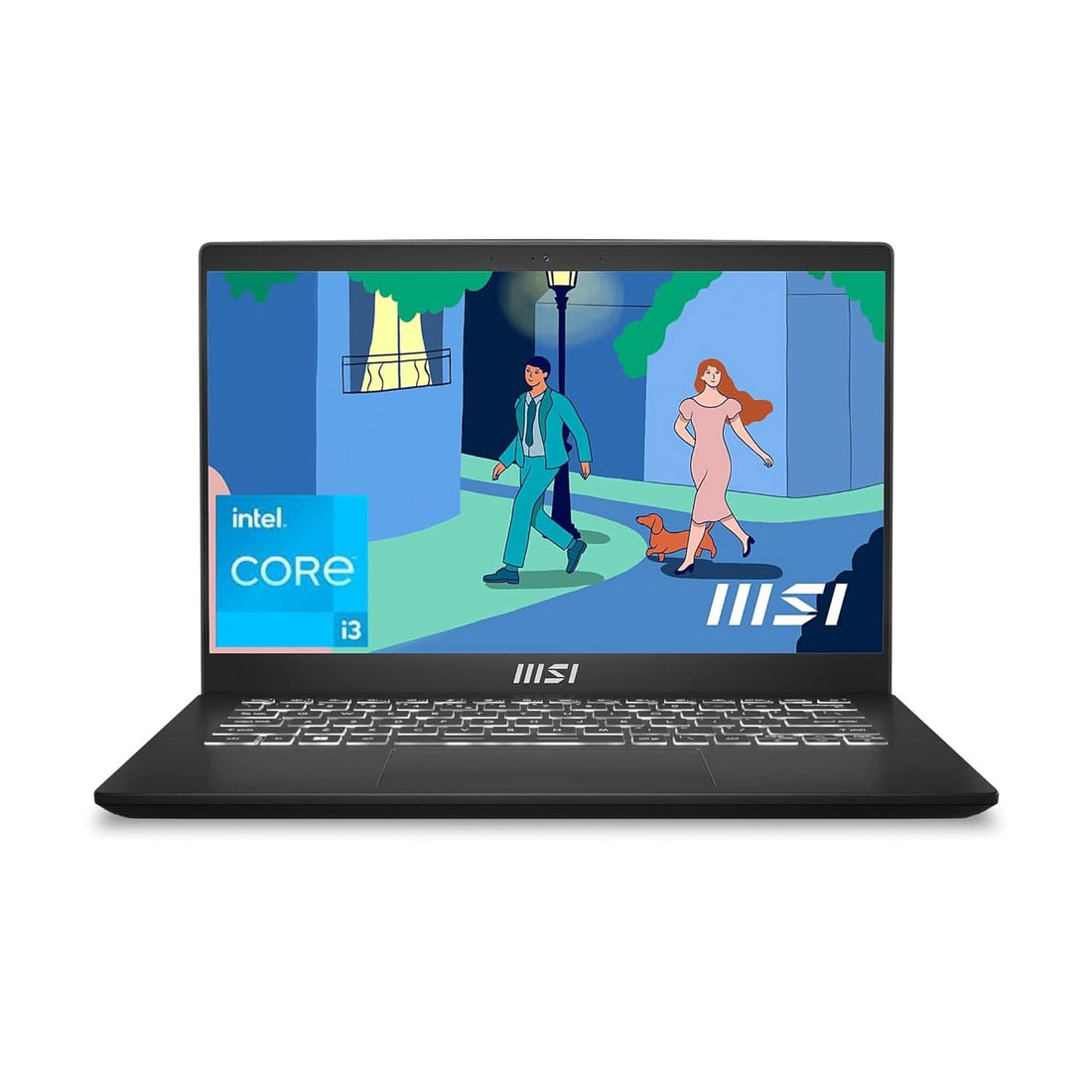 MSI MODERN 15 B12M-612IN LAPTOP (12TH GEN CORE I3/ 16GB/ 512GB SSD/ WI