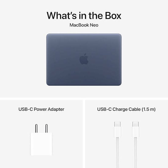 Apple 13-inch MacBook Neo: Apple A18 Pro chip with 6 core CPU and 5 co