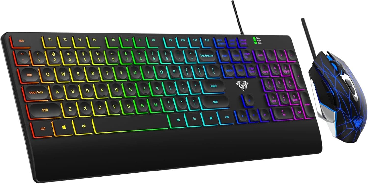 AULA T201 MEMBRANE GAMING KEYBOARD– Vishal Peripherals