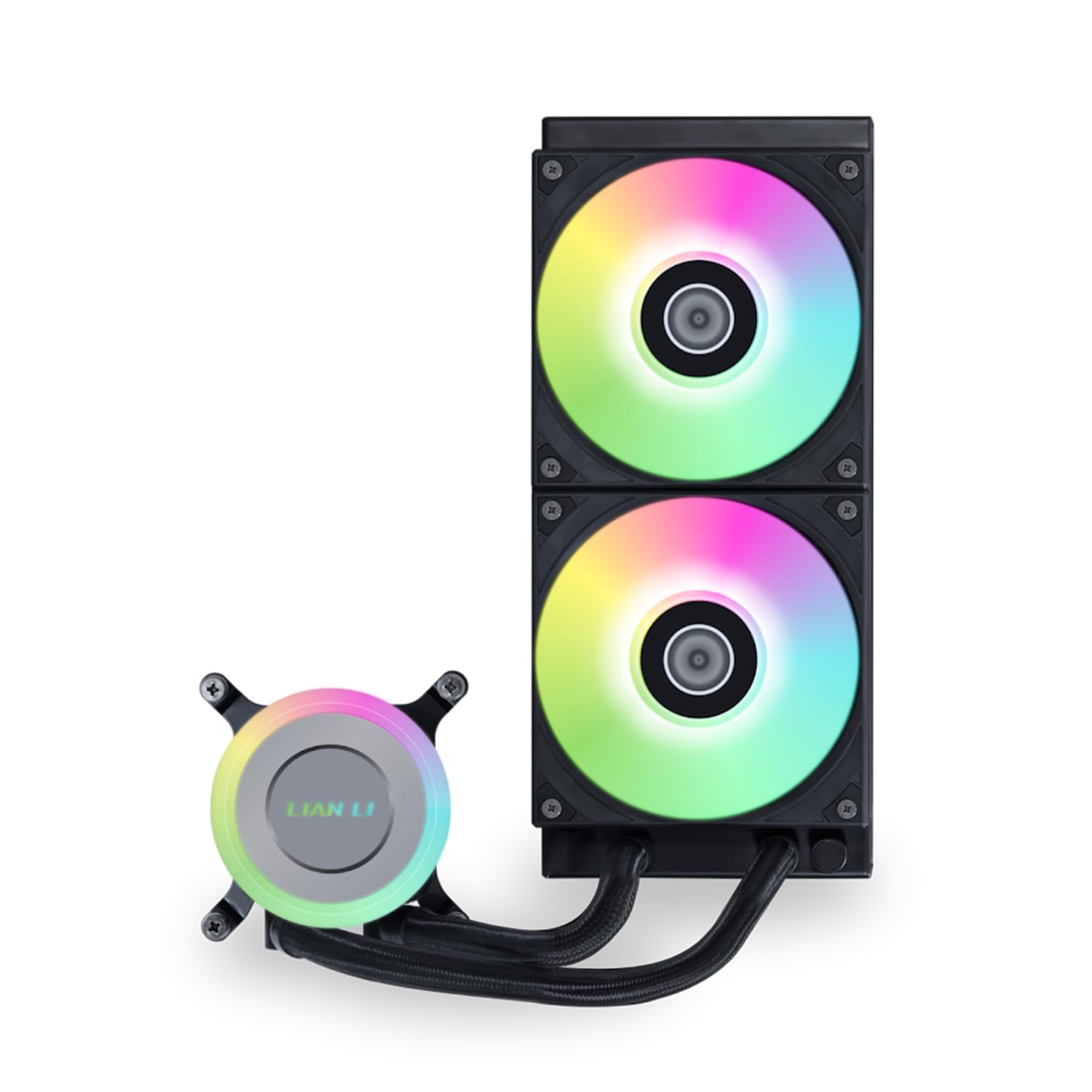 LIAN LI GA II LITE 240R ARGB 240MM CPU LIQUID COOLER BLACK G89.GA2L24R