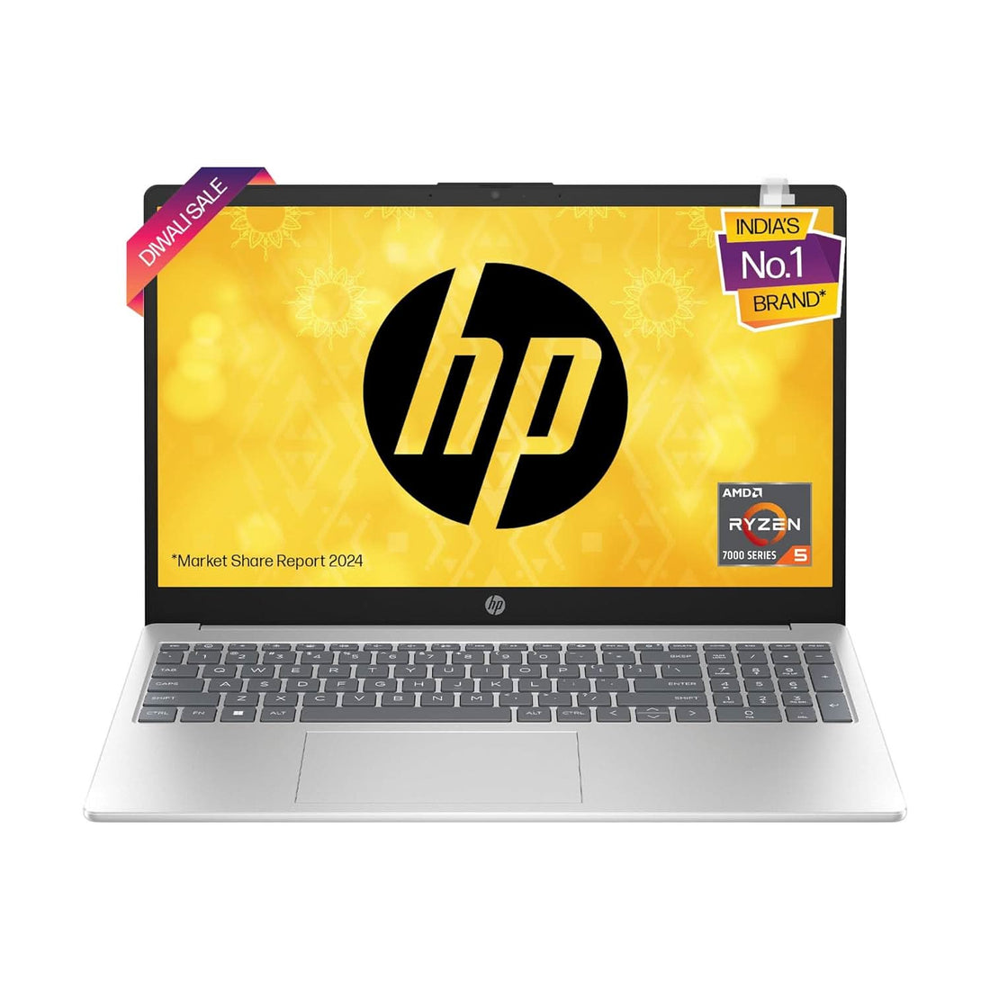 HP LAPTOP 15, ENHANCED BY AI, AMD RYZEN 5 7535HS, 15.6-INCH (39.6CM ...