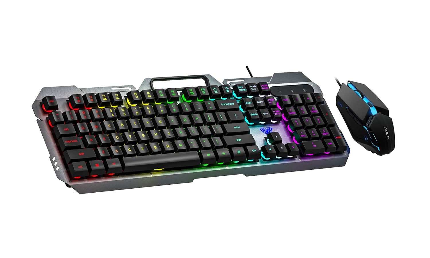 AULA F2023 WIRED GAMING MEMBRANE KEYBOARD AND MOUSE COMBO– Vishal ...