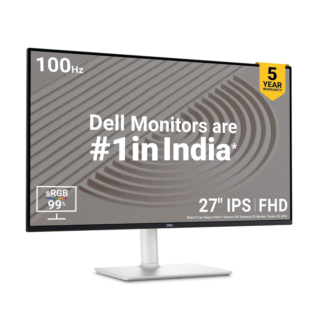 DELL 27 INCH (68.58CM) FHD MONITOR -S2725HS (SILVER)– Vishal Peripherals