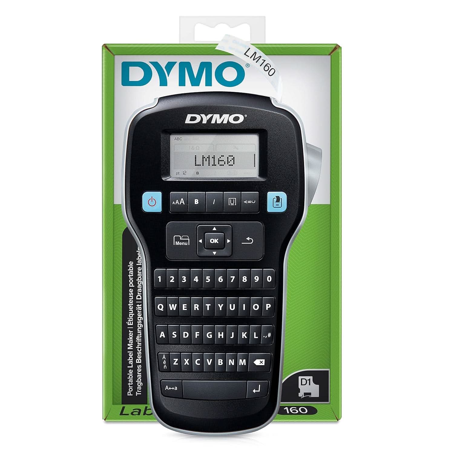 DYMO LABELMANAGER 160 HANDHELD LABEL MAKER WITH QWERTY KEYBOARD– Vishal ...