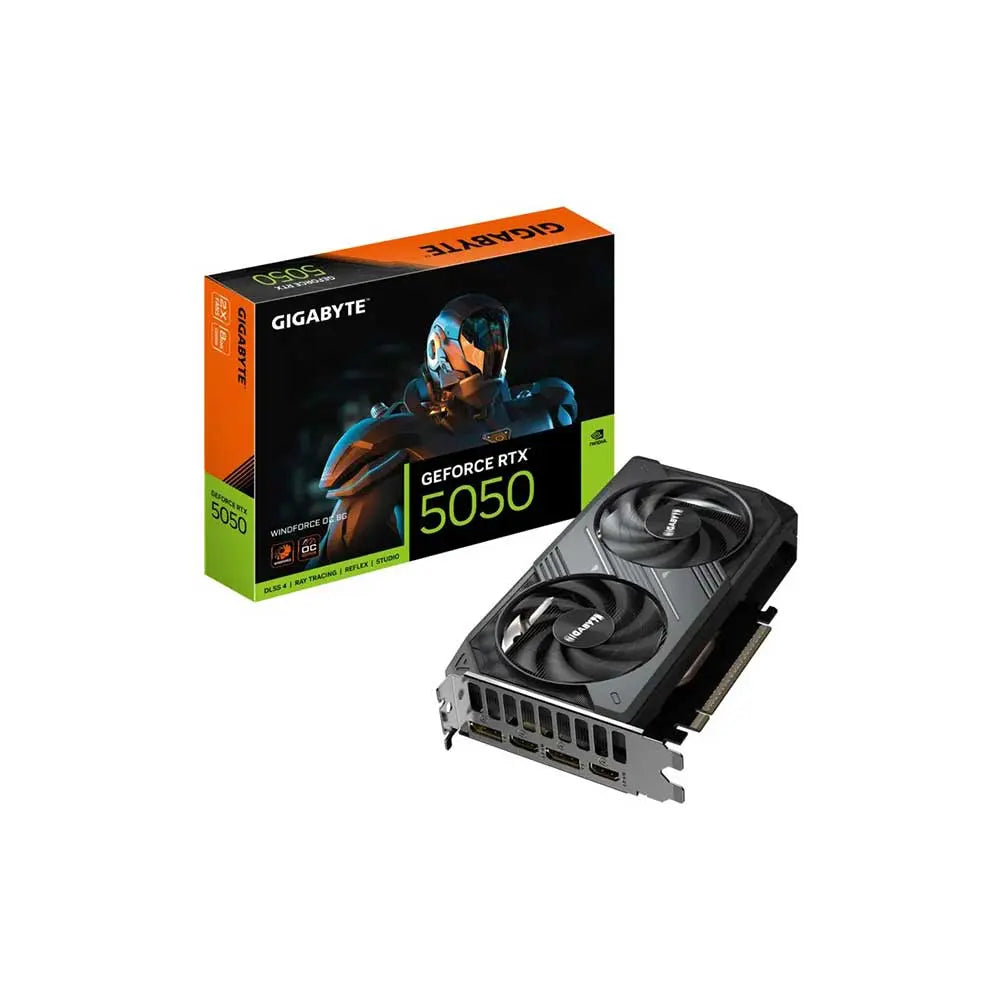 Gigabyte RTX 5050 Windforce OC 8GB GDDR6 Graphics Card– Vishal Peripherals