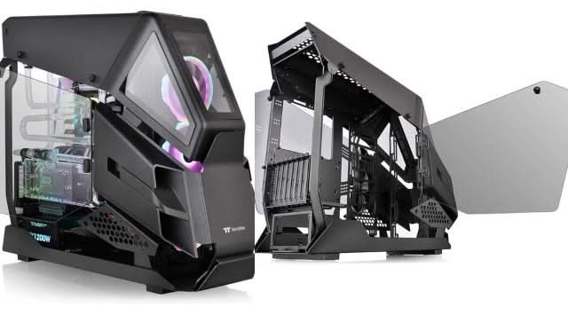 THERMALTAKE AH-T600 FULL-TOWER E-ATX CABINET BLACK– Vishal Peripherals