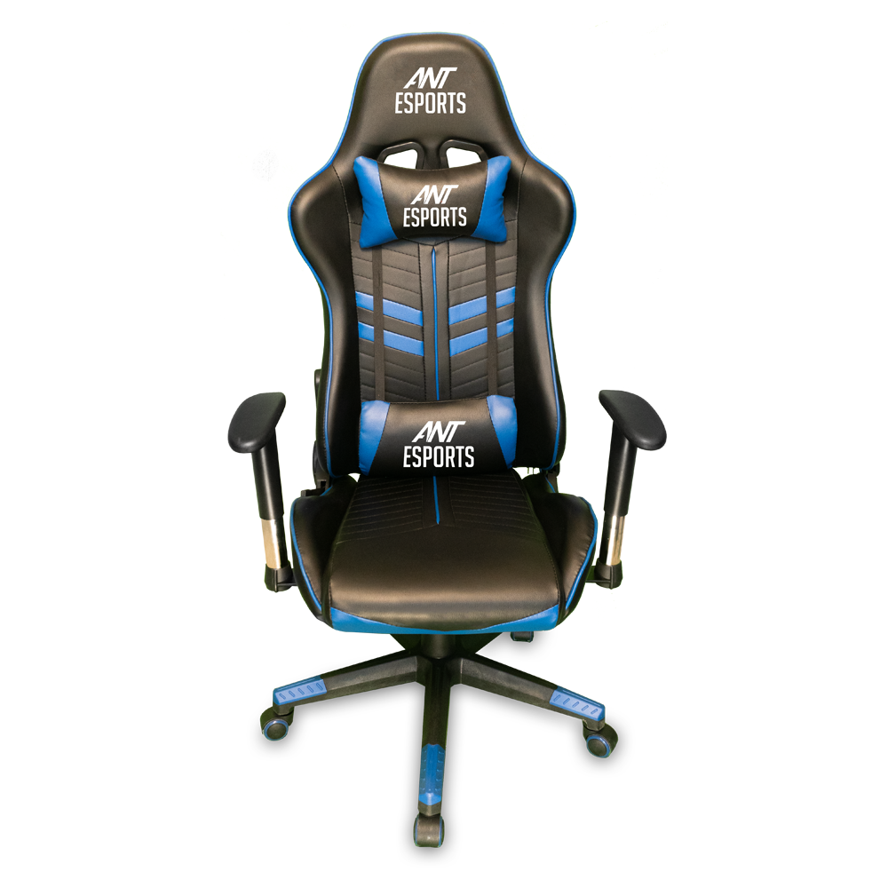 ANT ESPORTS DELTA GAMING CHAIR BLUE BLACK– Vishal Peripherals