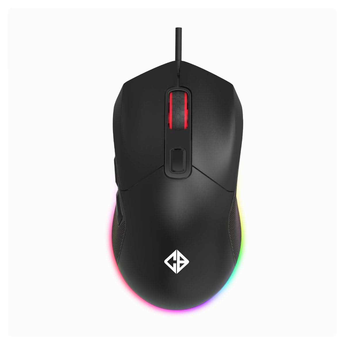 COSMIC BYTE FIRESTORM RGB (BLACK) GAMING MOUSE– Vishal Peripherals