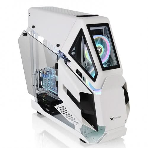 THERMALTAKE AH-T600 FULL-TOWER E-ATX CABINET SNOW WHITE– Vishal Peripherals